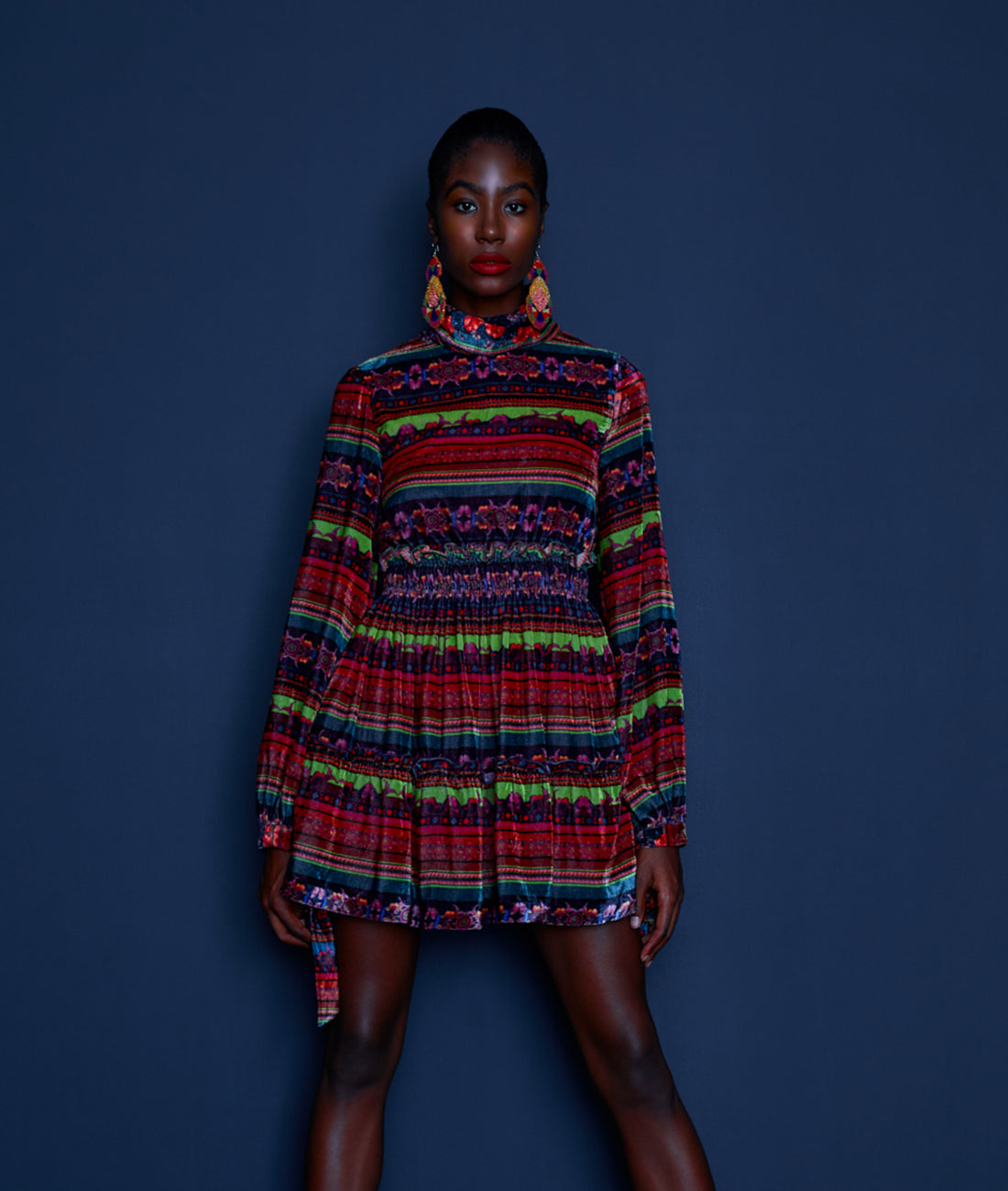 Ophelia Poet Sleeve Mini Dress – Roopa Pemmaraju